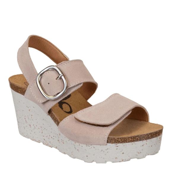 OTBT | Shoes | New Otbt Peasant Wedge Sandal In Rosette | Poshmark